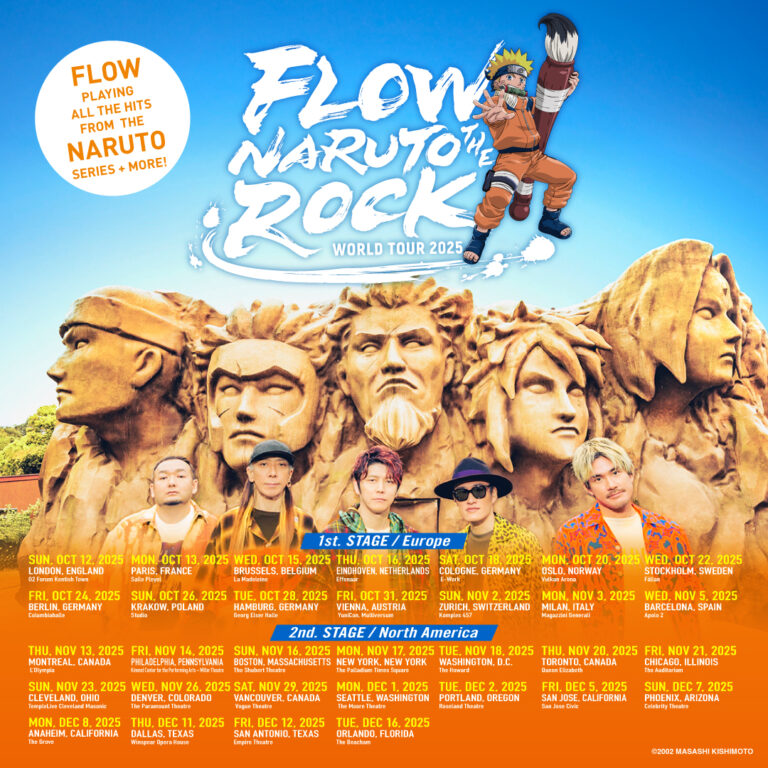 Mammoth Proudly Presents 13 of U.S. Dates of FLOW WORLD TOUR 2025 ...