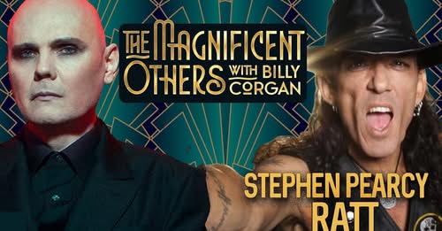 STEPHEN PEARCY Kicks Off 2026 With Billy Corgan Podcast Interview And ...